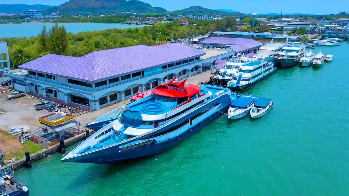 Ferries from Phuket to Phi Phi 🚢 Phuket Ferry Rassada Pier Phuket ...